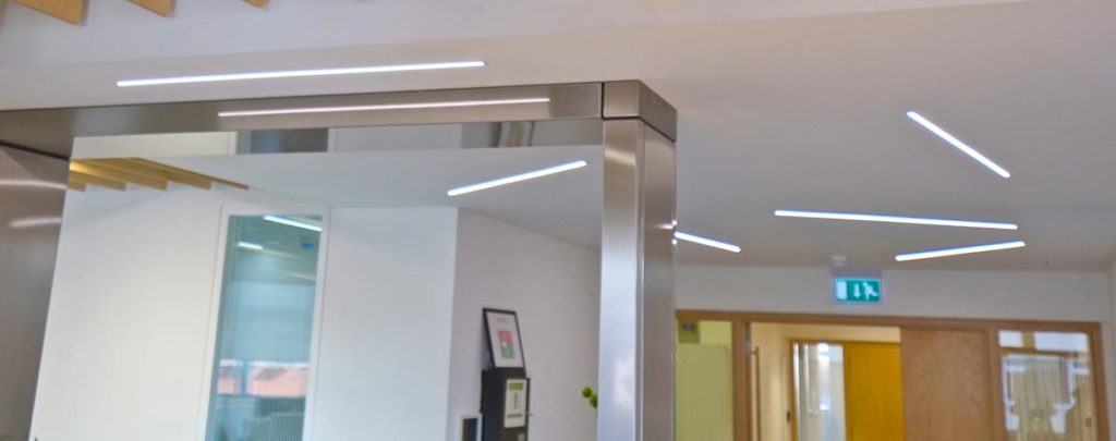 Linialite in action - stunning results at Arup, Belfast - Lighting ...